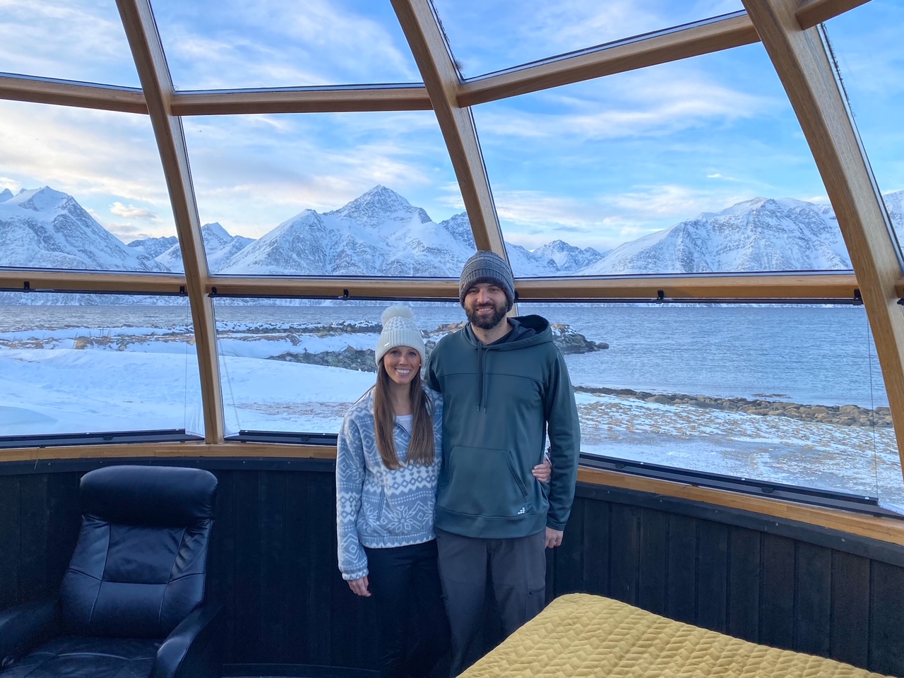 See the Northern Lights from a Glass Igloo in Norway - Travel A-Broads