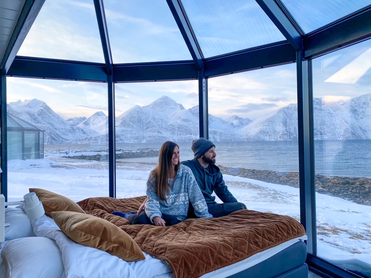 See the Northern Lights from a Glass Igloo in Norway - Travel A-Broads